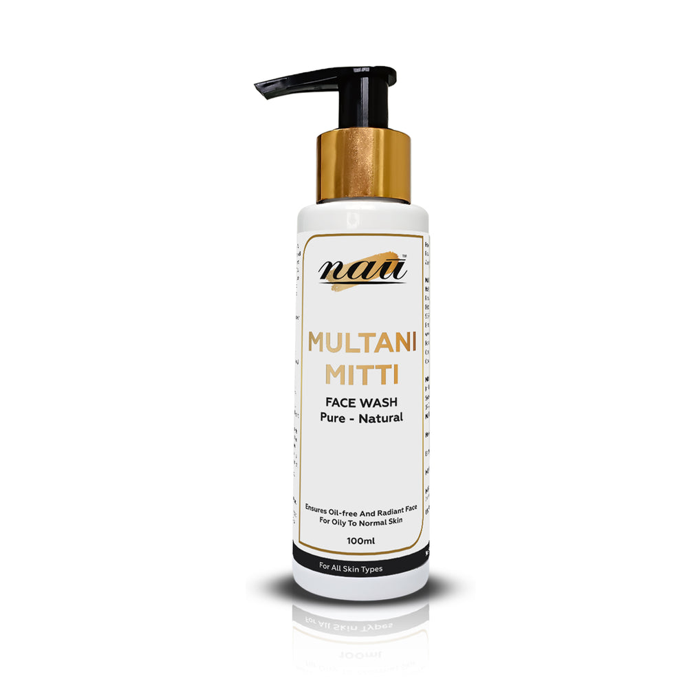 Multani Mitti Face Wash – Nau Skin Care